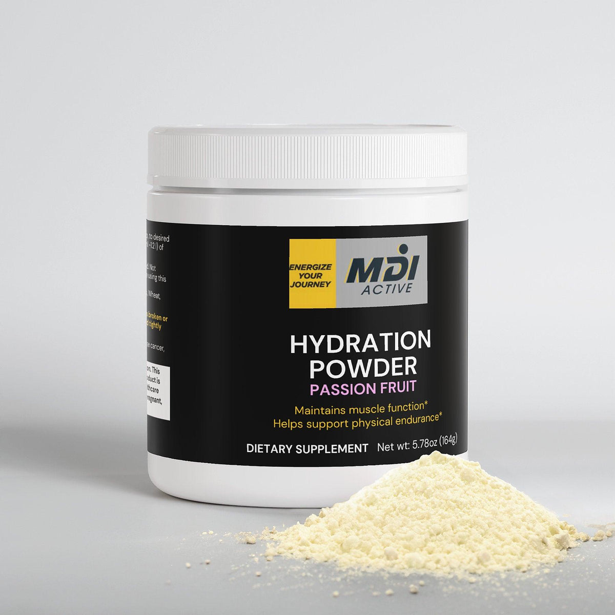 Hydration Powder (Passion Fruit) – MDI ACTIVE